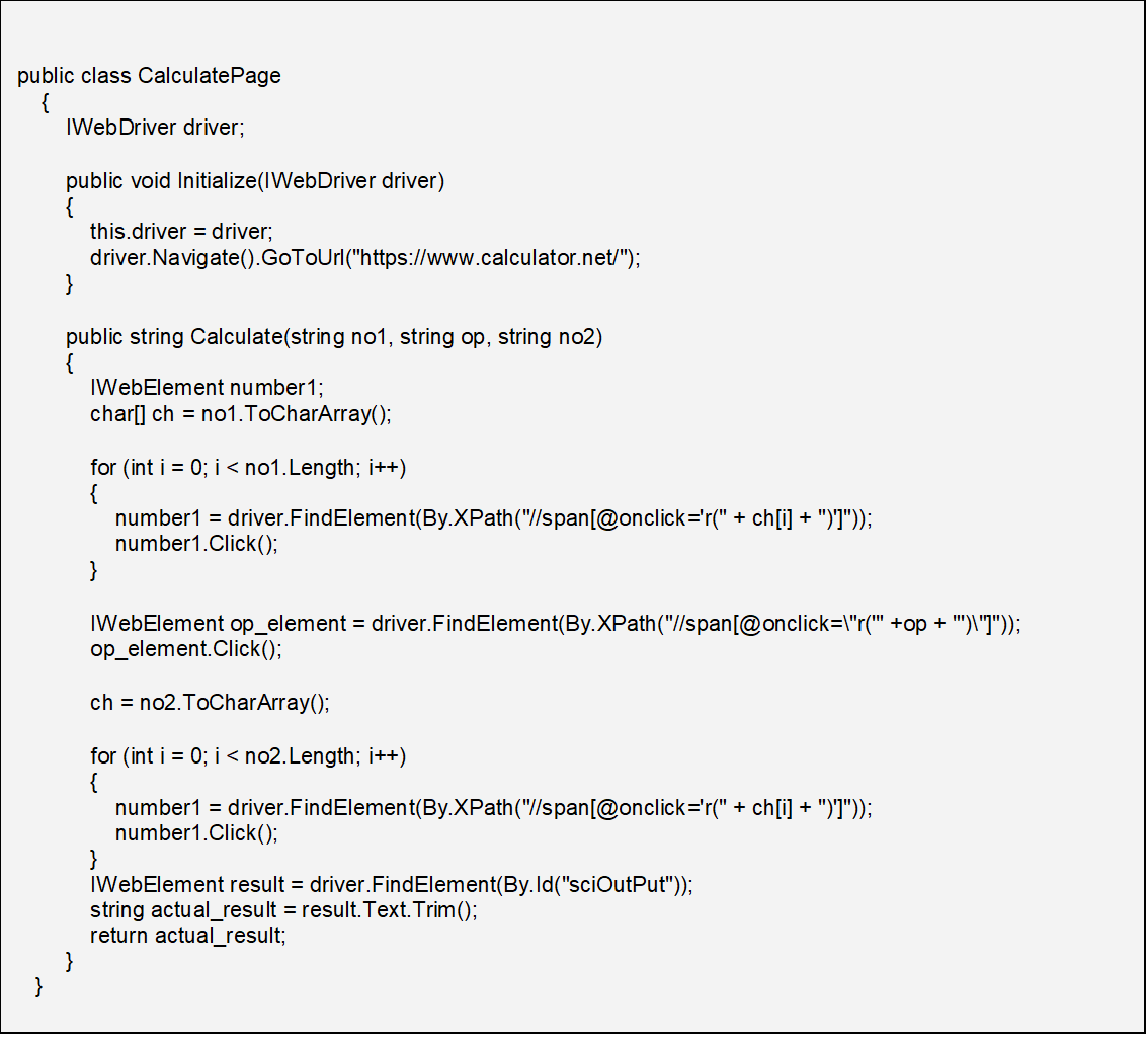 How To Implement Page Object Model Pom Using C With Selenium